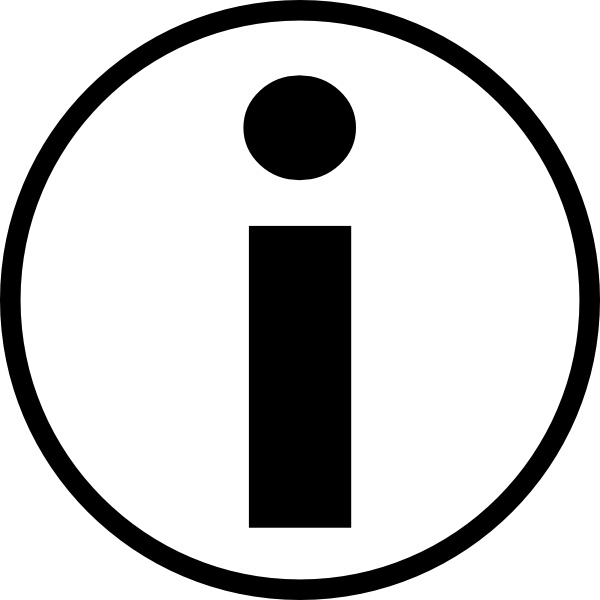 Missiridia Universal Information Symbol Clip Art Free Vector In Open