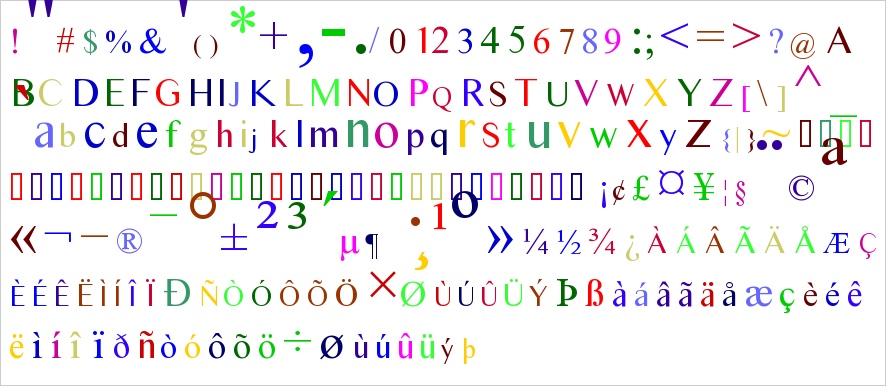 Times Sans Serif free Sans serif - Font