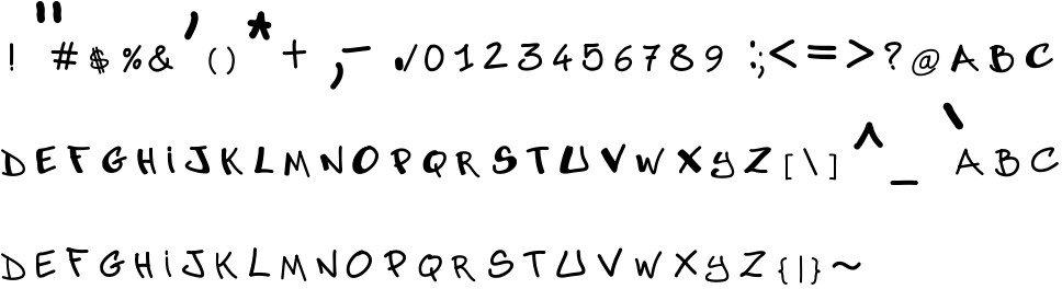 Abuse free Font in ttf format for free download 154.19KB