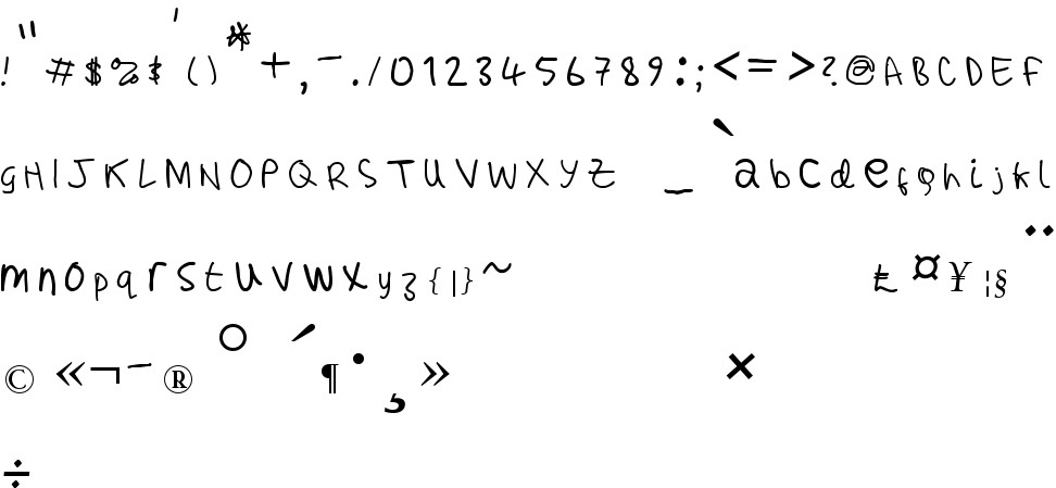 Adam Handwriting free Font in ttf format for free download 25.21KB