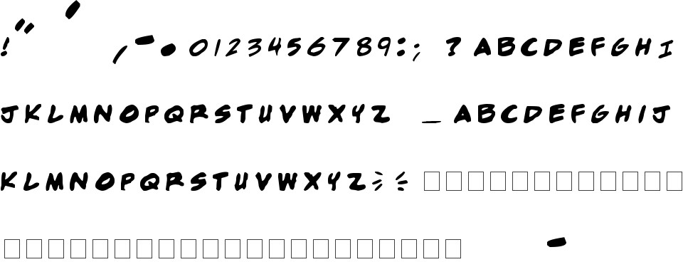 Adam Warren free Font in ttf format for free download 209.36KB