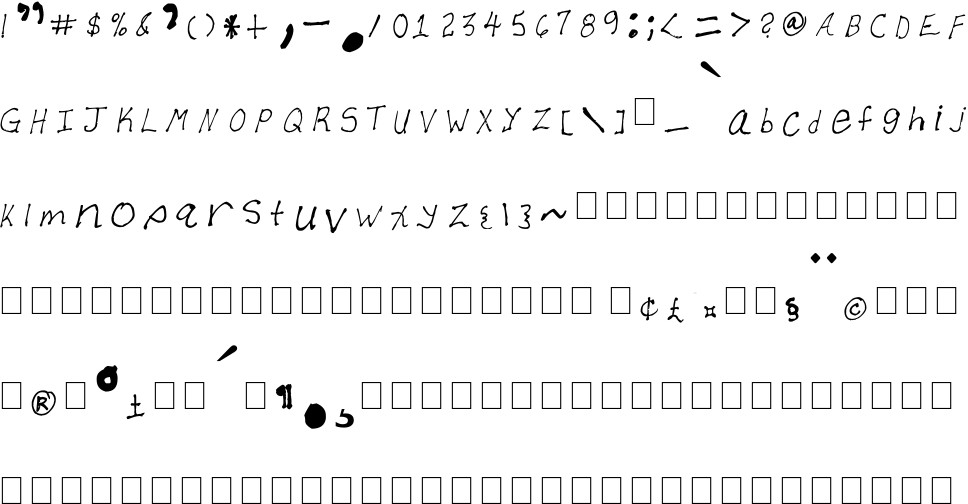 Allen free Font in ttf format for free download 16.99KB