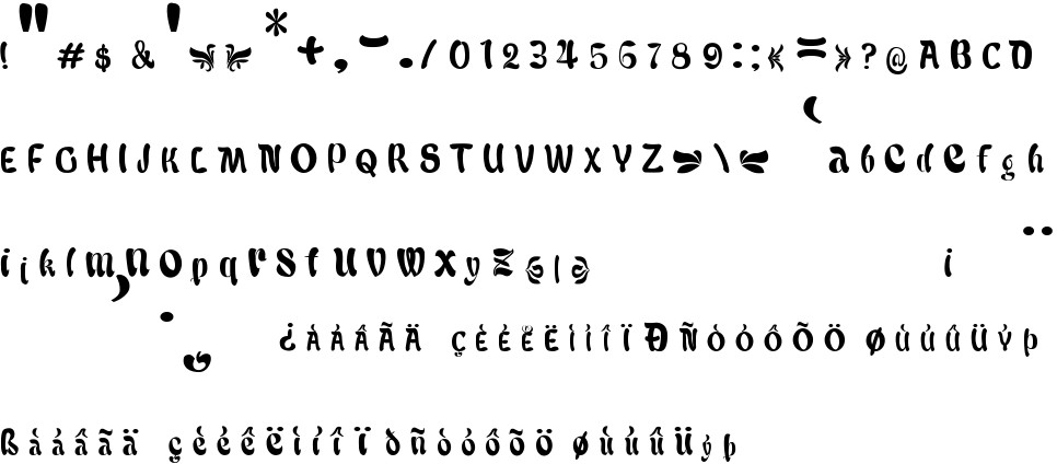 Babalu free Font in ttf format for free download 172.83KB