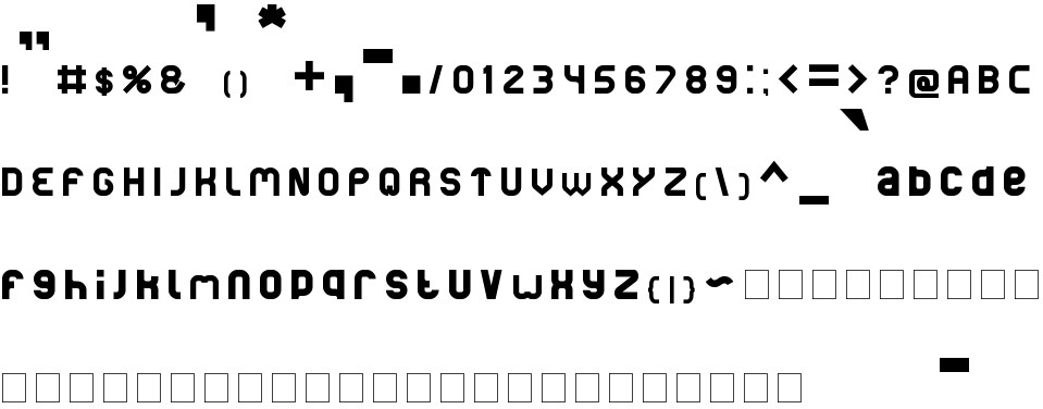 Basic free Font in ttf format for free download 17.84KB