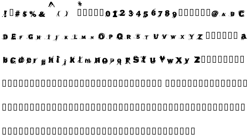 Beast free Font in ttf format for free download 33.11KB