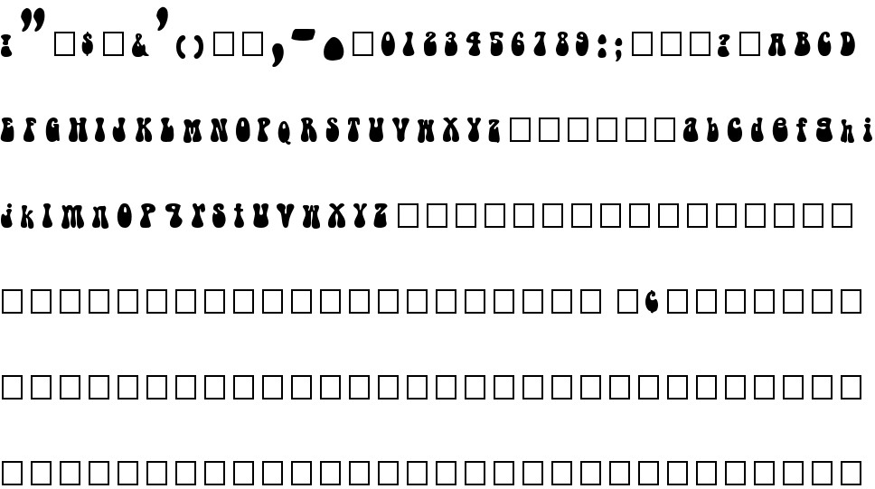 Bell Bottom Laser free Font in ttf format for free download 15.63KB