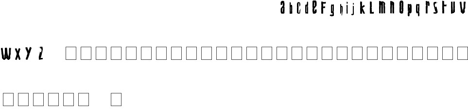 Biohazard free Font in ttf format for free download 9.05KB