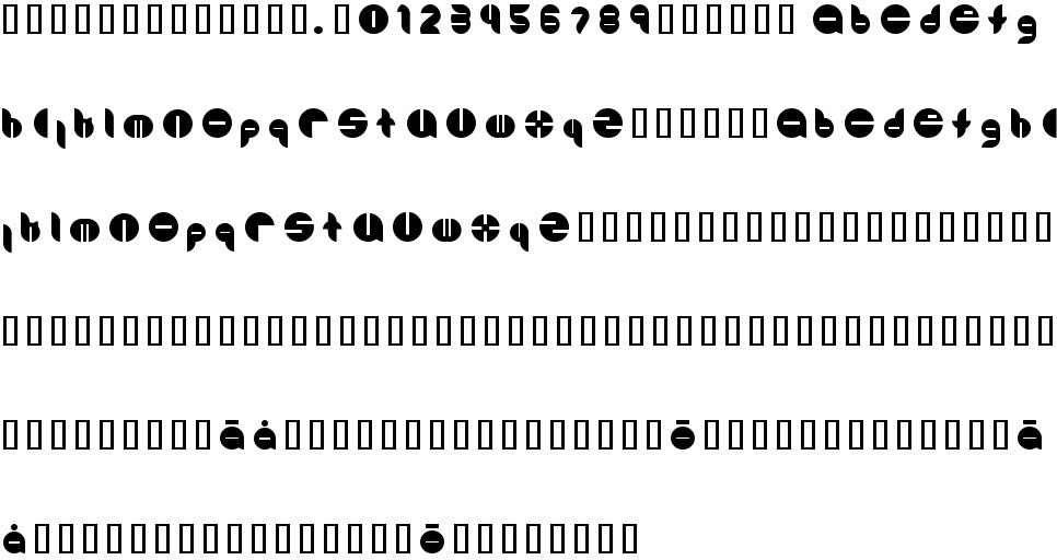 Bouncer free Font in ttf format for free download 5.63KB