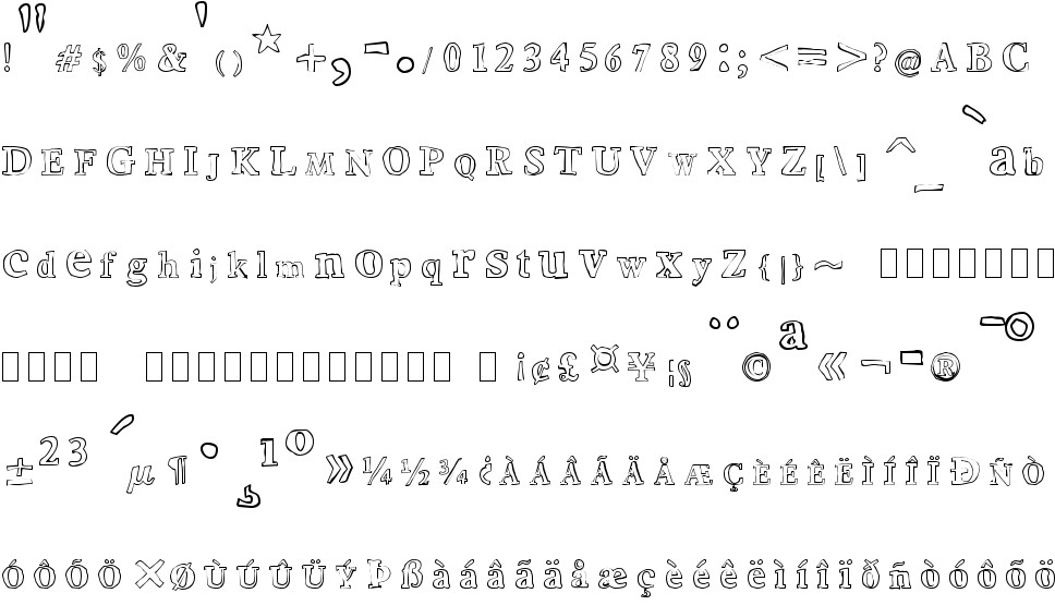 Bounty free Font in ttf format for free download 81.55KB