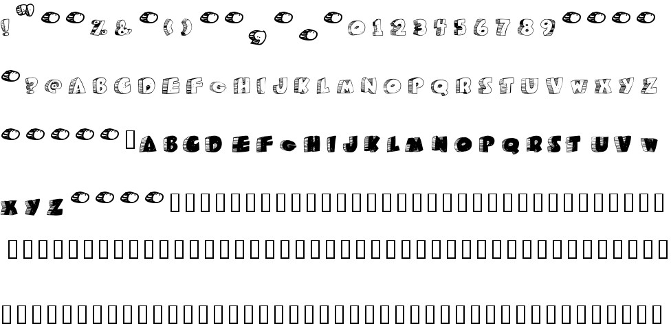 Caveman free Font in ttf format for free download 97.97KB