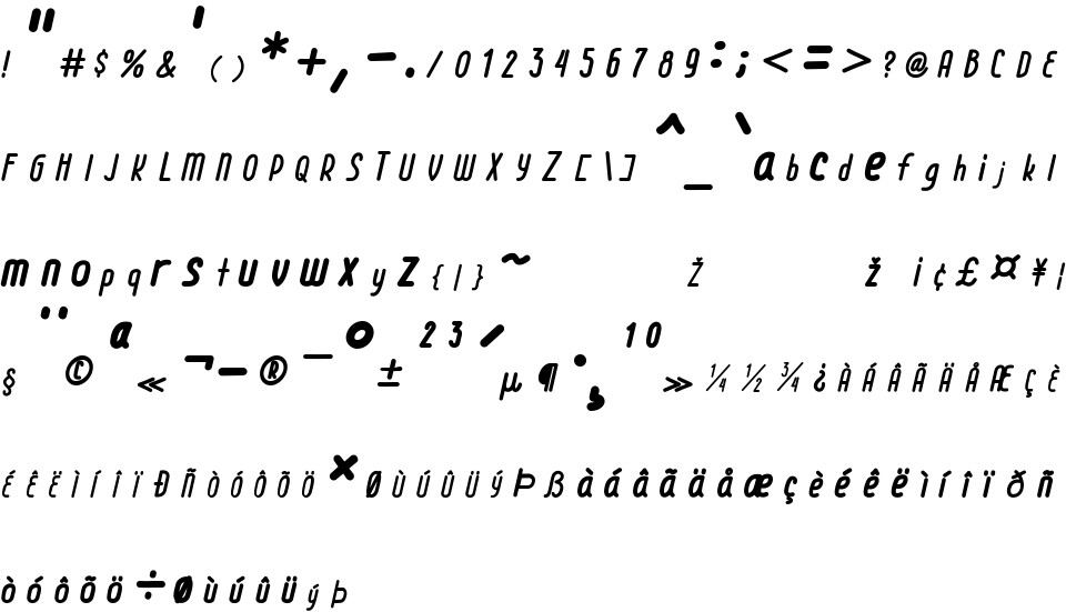 Cell 63 free Font in ttf format for free download 34.58KB