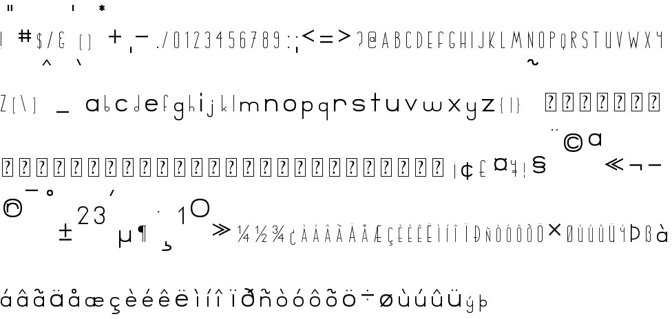 Chinger free Font in ttf format for free download 8.65KB