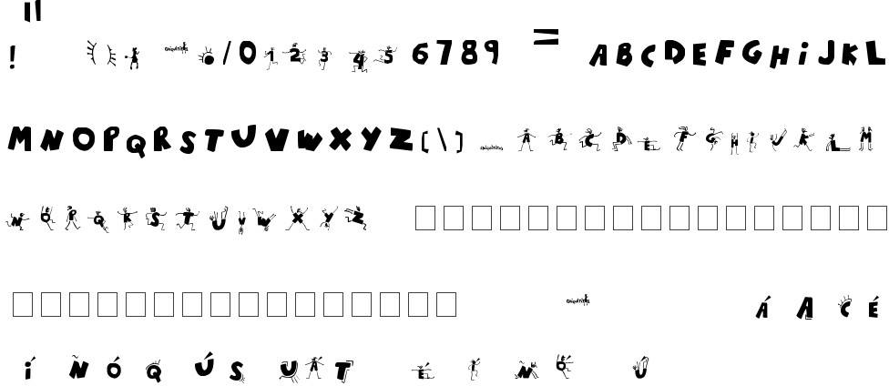 ChiquiFont free Font in ttf format for free download 25.20KB