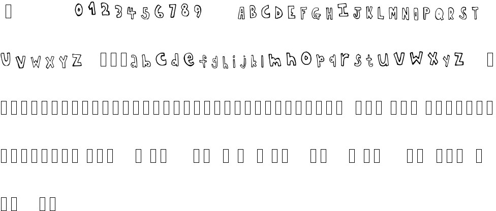 Chopstickfont free Font in ttf format for free download 15.31KB