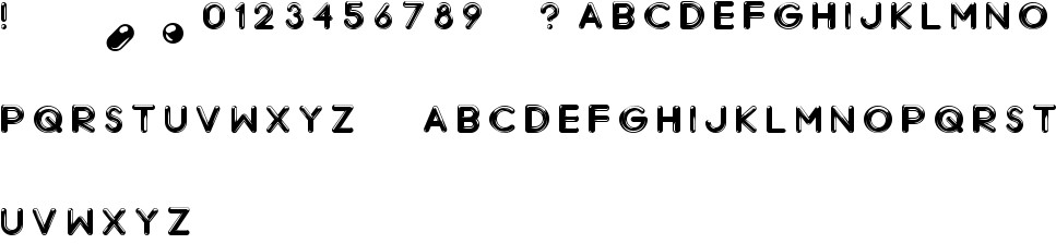 Chrome free Font in ttf format for free download 31.92KB