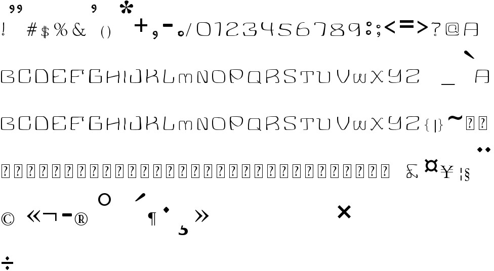 Cinder free Font in ttf format for free download 21.05KB