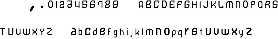 Clockwork free Font in ttf format for free download 4.38KB