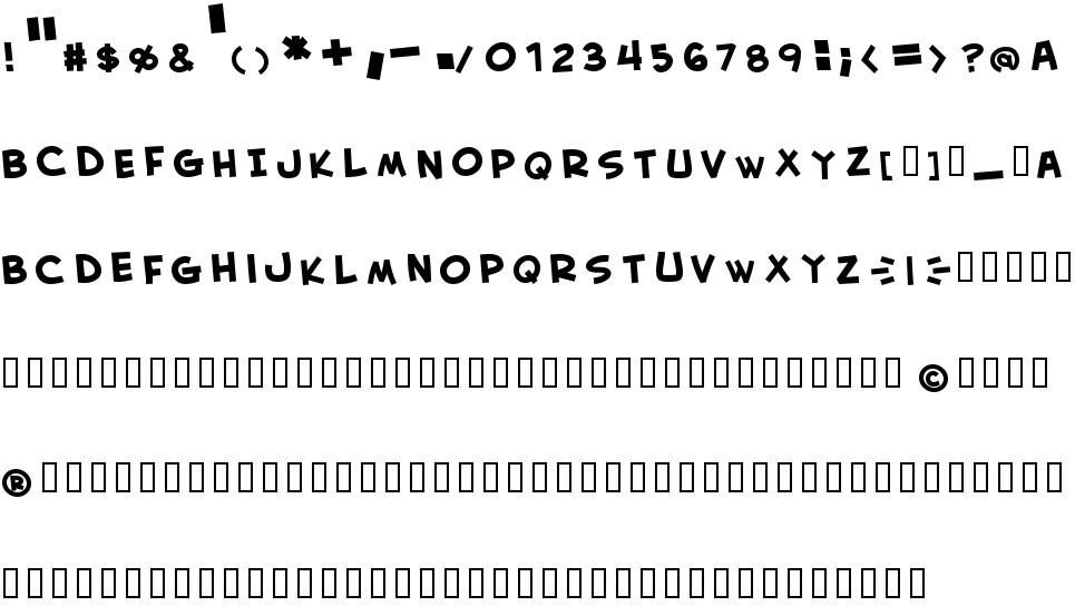 Creative Block BB free Font in ttf format for free download 21.98KB