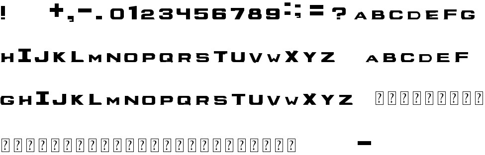 Dead Space Box Art free Font in ttf format for free download 5.83KB