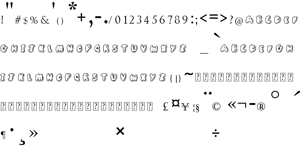 Definitely Maybe free Font in ttf format for free download 26.11KB