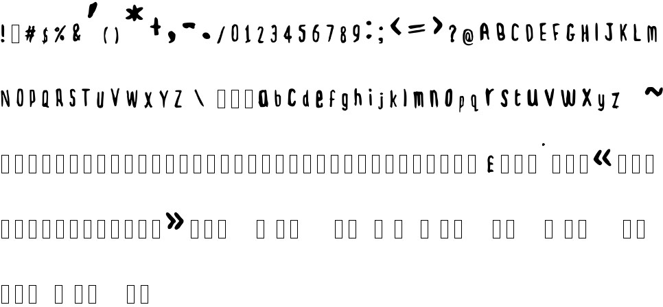 Dickie free Font in ttf format for free download 11.92KB