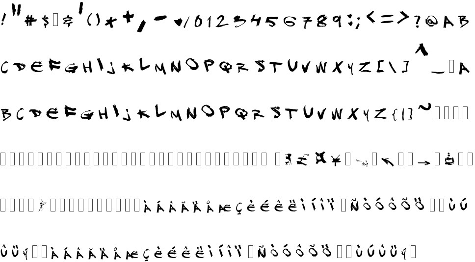 DJ Gross free Font in ttf format for free download 131.08KB