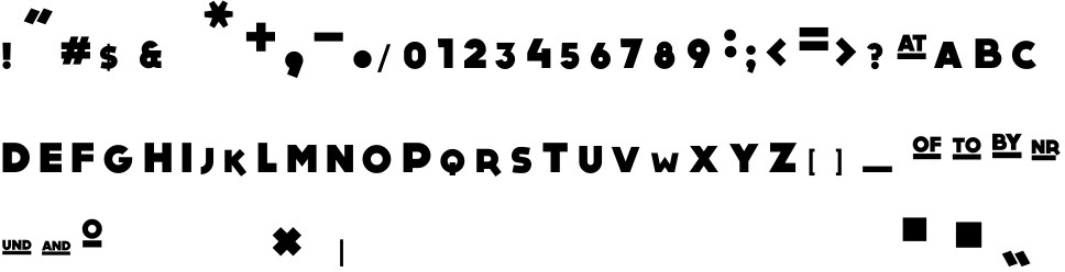 Dock 11 free Font in ttf format for free download 6.19KB