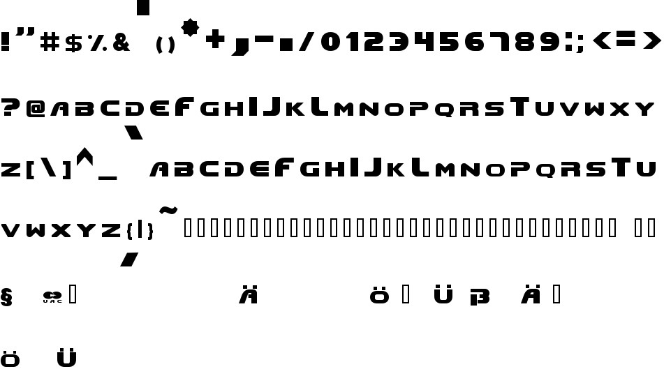 Doom free Font in ttf format for free download 14.00KB