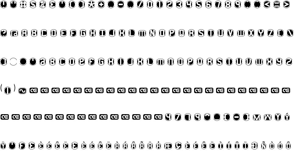 Double Bogey + DB Layer + 18 Holes BRK free Font in ttf format for free ...
