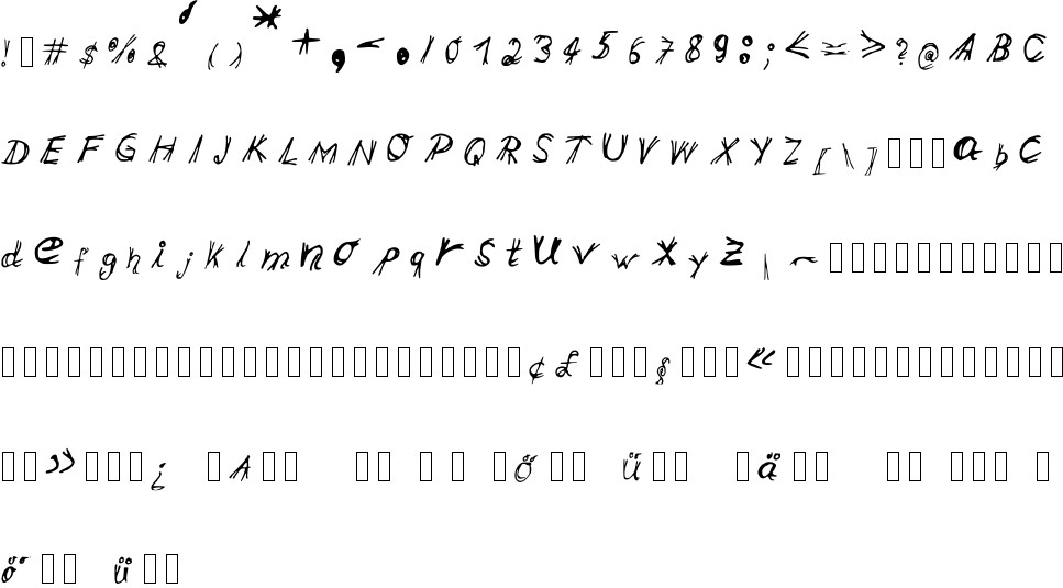 Double Line free Font in ttf format for free download 21.93KB