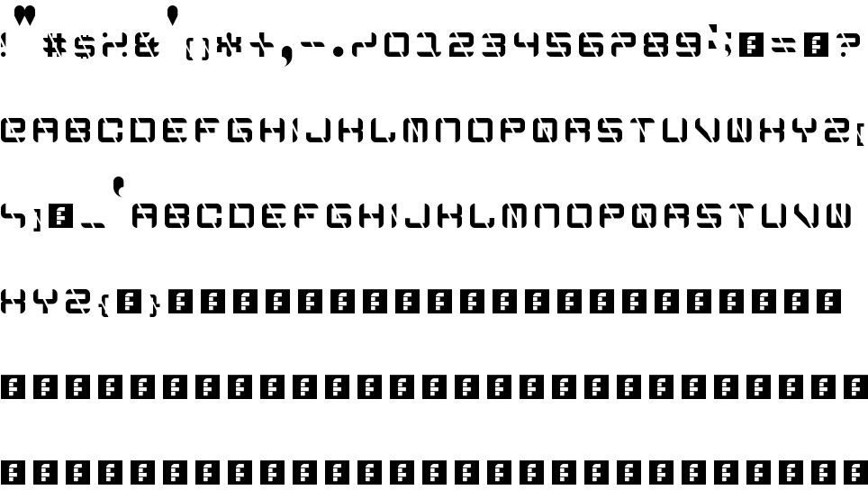 Edge Cutting free Font in ttf format for free download 5.05KB