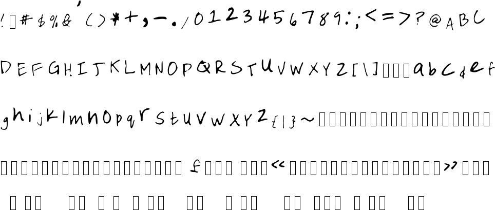 Emilee Handwriting free Font in ttf format for free download 12.29KB