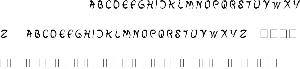 Fish Bone free Font in ttf format for free download 15.29KB