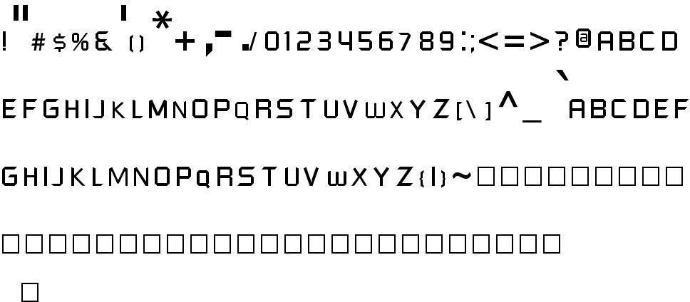 Futured free Font in ttf format for free download 11.41KB