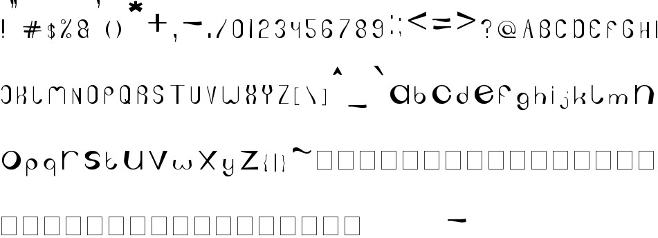 Game Of Life free Font in ttf format for free download 14.10KB