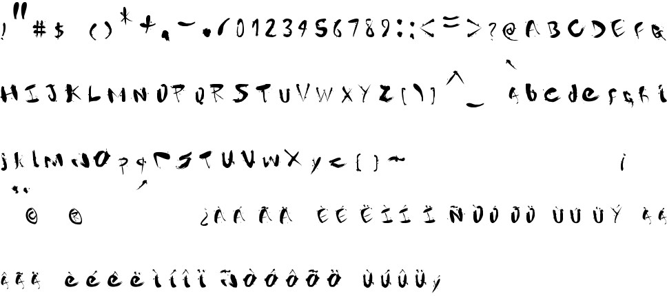 Gantz free Font in ttf format for free download 56.11KB