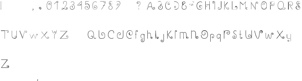 Gary free Font in ttf format for free download 29.17KB