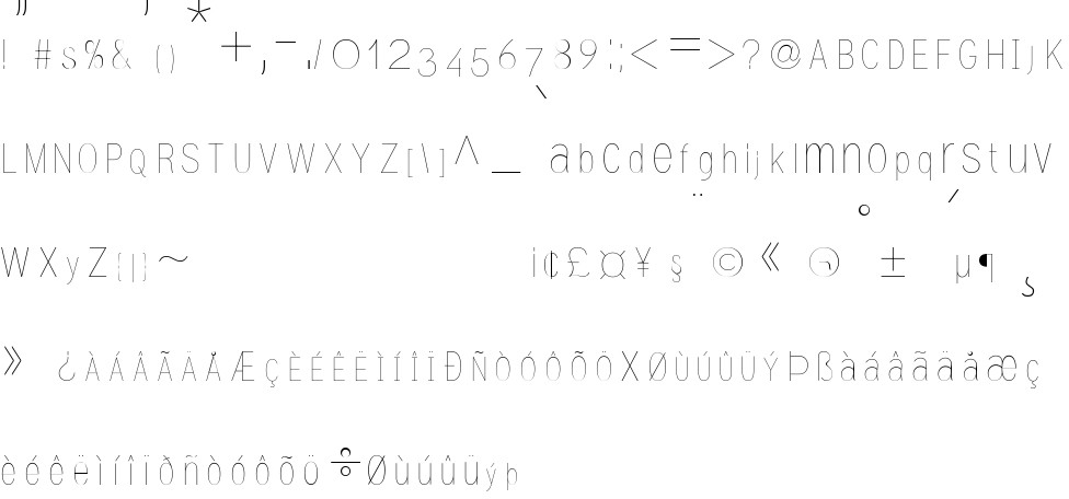 Gram free Font in ttf format for free download 46.96KB