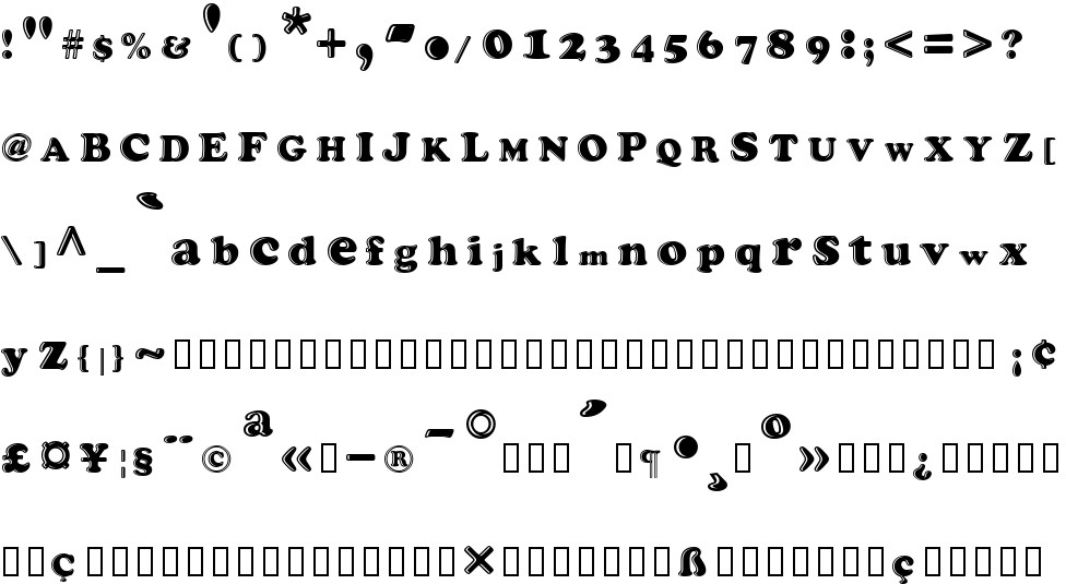 Grease free Font in ttf format for free download 43.18KB