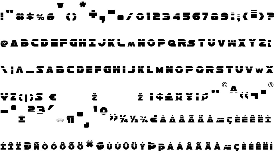 Han Solo free Font in ttf format for free download 471.15KB