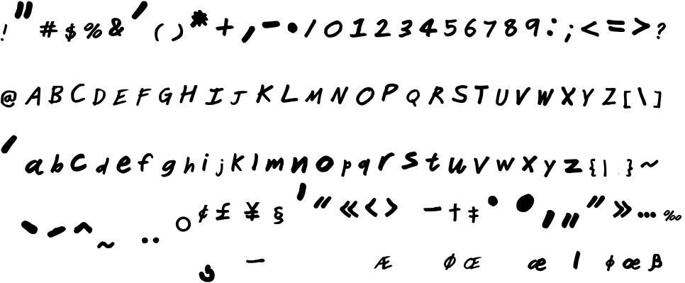 Janitor free Font in ttf format for free download 59.14KB