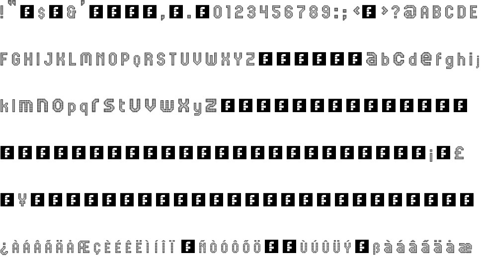 JD Digital free Font in ttf format for free download 71.46KB