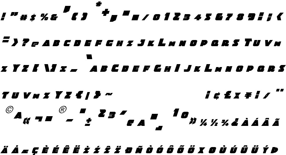 Jedi Special Forces free Font in ttf format for free download 349.62KB
