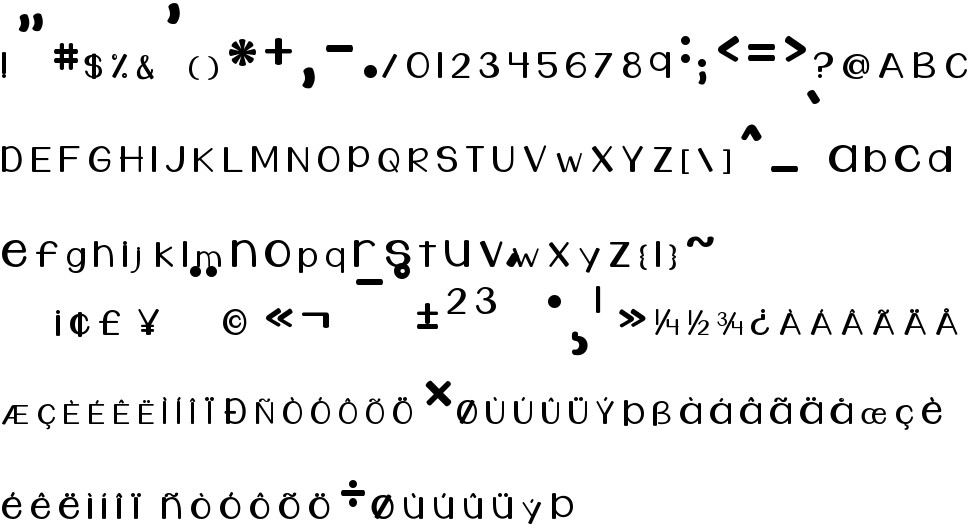 KG Dark Side free Font in ttf format for free download 36.02KB