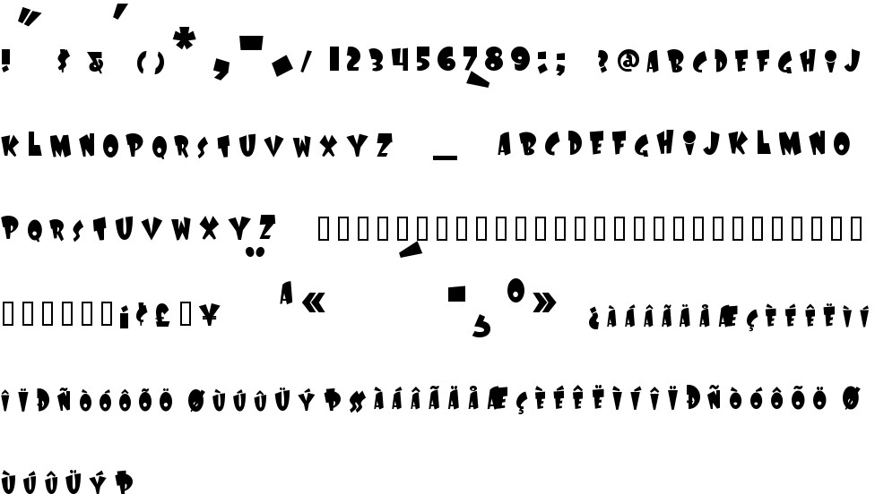 Laff Riot NF free Font in ttf format for free download 11.05KB