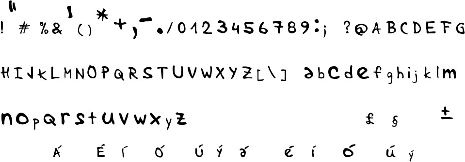 Lenka stabilo free Font in ttf format for free download 20.23KB