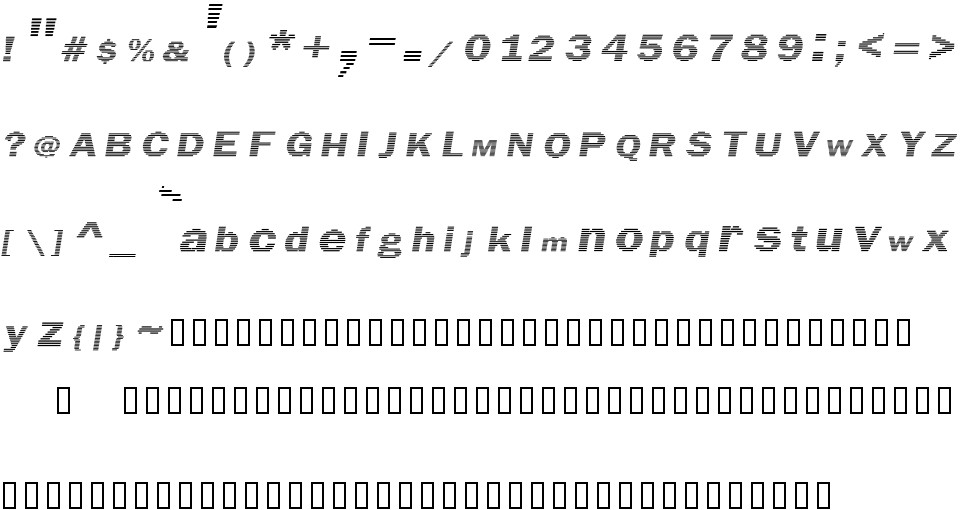 Linear Beam free Font in ttf format for free download 21.10KB