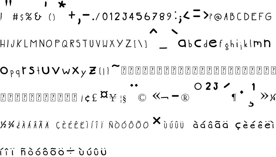 Littera free Font in ttf format for free download 18.69KB