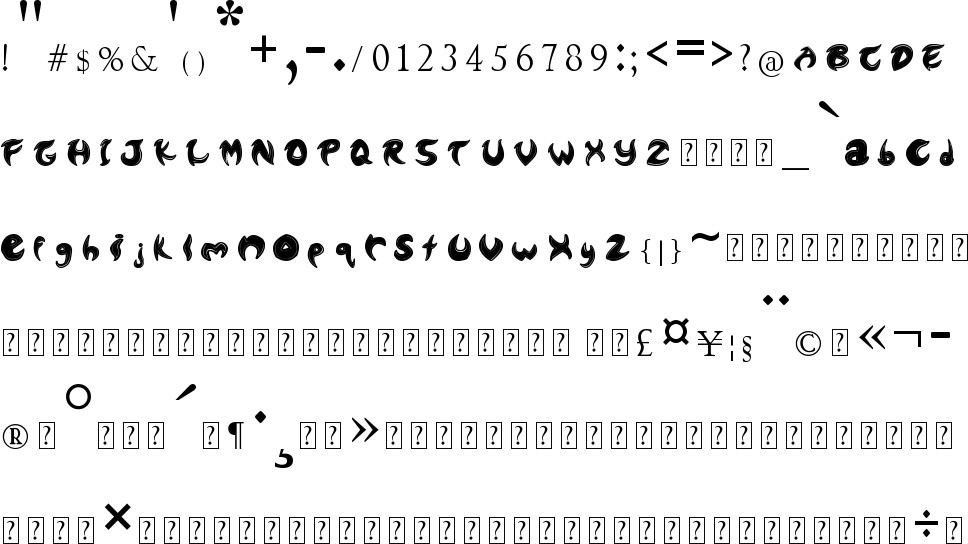 Lund free Font in ttf format for free download 27.93KB