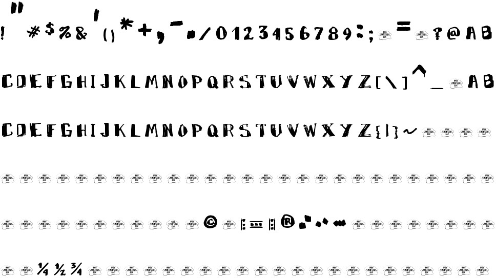 Marky Marker free Font in ttf format for free download 36.63KB